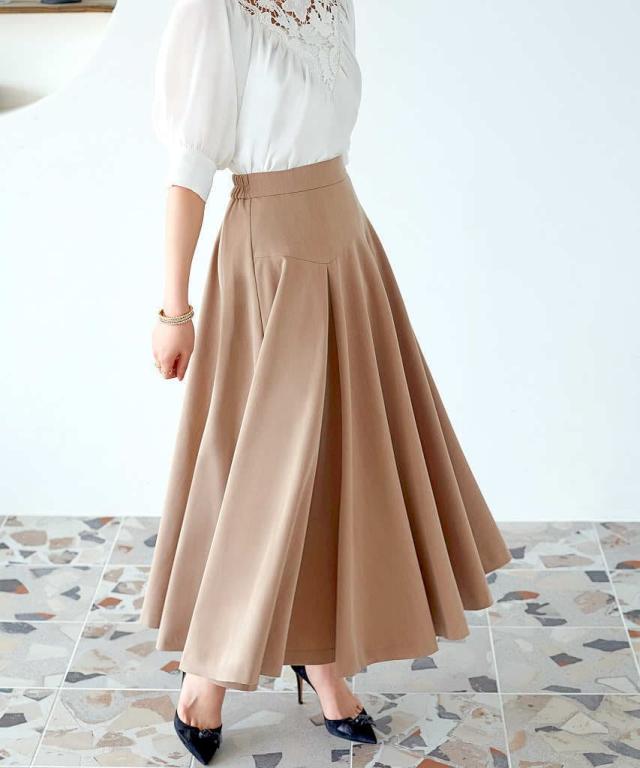 ルイルエブティック/【S〜3L】選べる3typeシルエットスカート（フレアスカート）