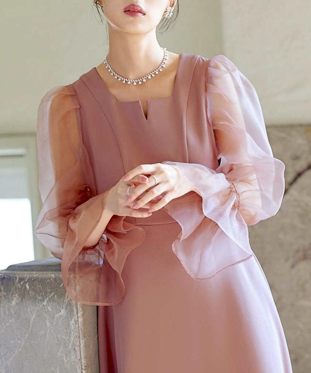 ルイルエブティック（RUIRUE BOUTIQUE）/【S〜LL】オーガンジー