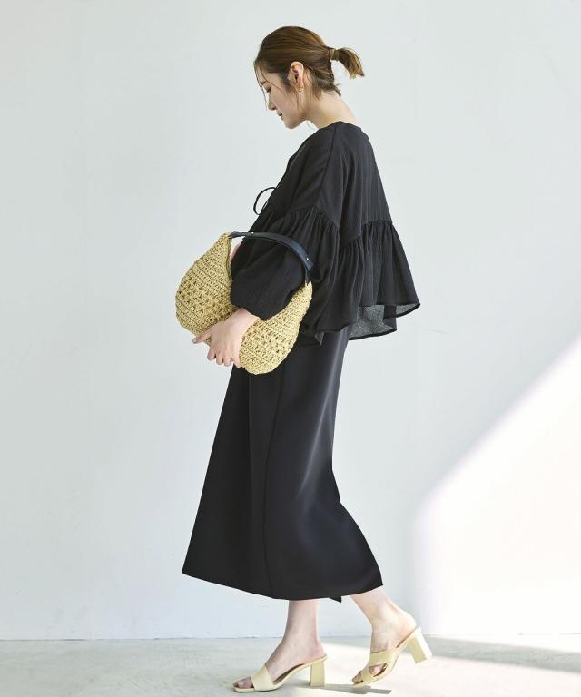 ルイルエブティック（RUIRUE BOUTIQUE）/シアーボリュームトップス