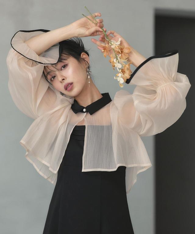 ルイルエブティック（RUIRUE BOUTIQUE）/エアリーシアートップス＆キャミフレアドレス