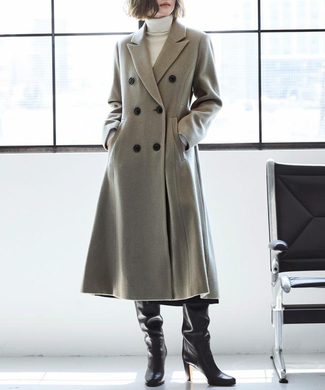 ルイルエブティック（RUIRUE BOUTIQUE）/【日本生地】フレアチェスターコート