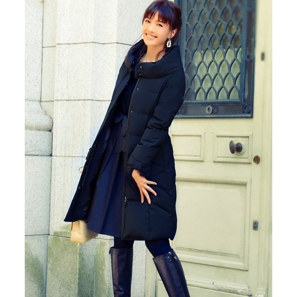 ルイルエブティック（RUIRUE BOUTIQUE）/リボンスリーブクチュールダウンコート