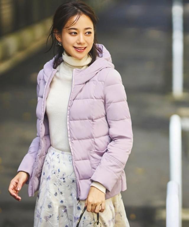 ルイルエブティック/【S〜5L】プレミアムストレッチライトダウン(ミドルフードタイプ)