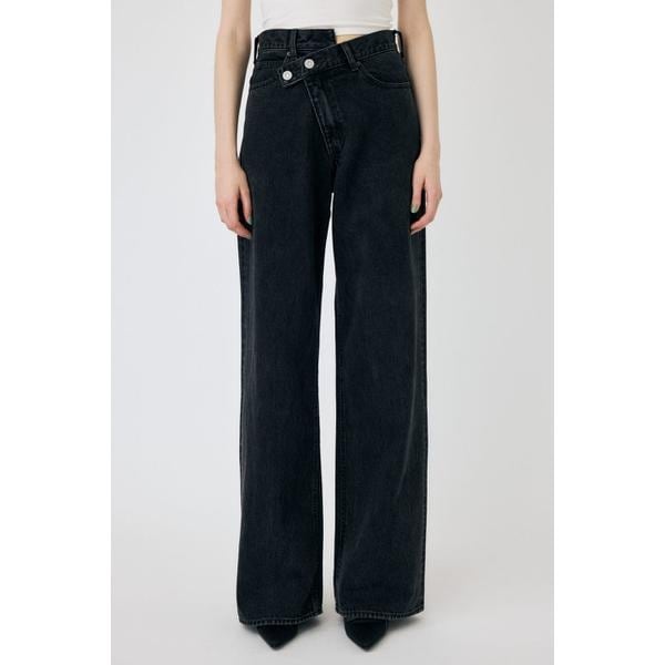 マウジー（MOUSSY）/CROSS WAIST WIDE STRAIGHT