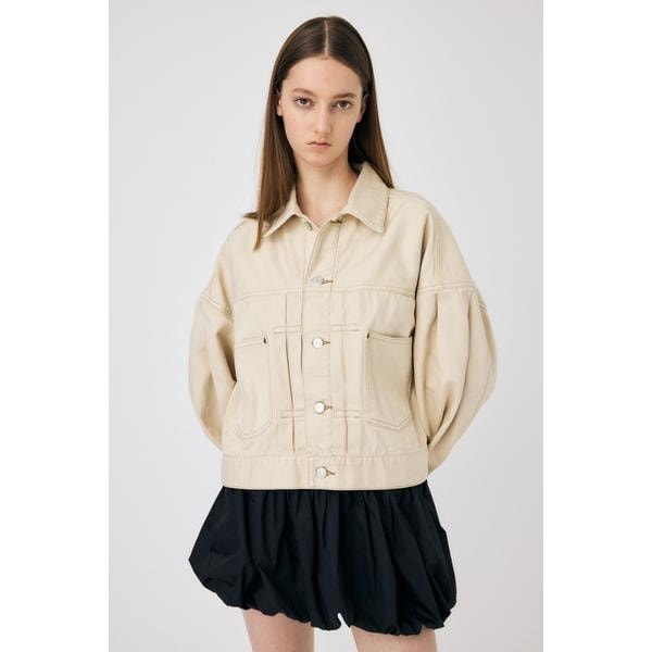 マウジー（MOUSSY）/TUCK SLEEVE デニムジャケット