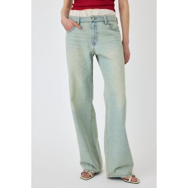 マウジー（MOUSSY）/BOXER LAYERED STRAIGHT デニム