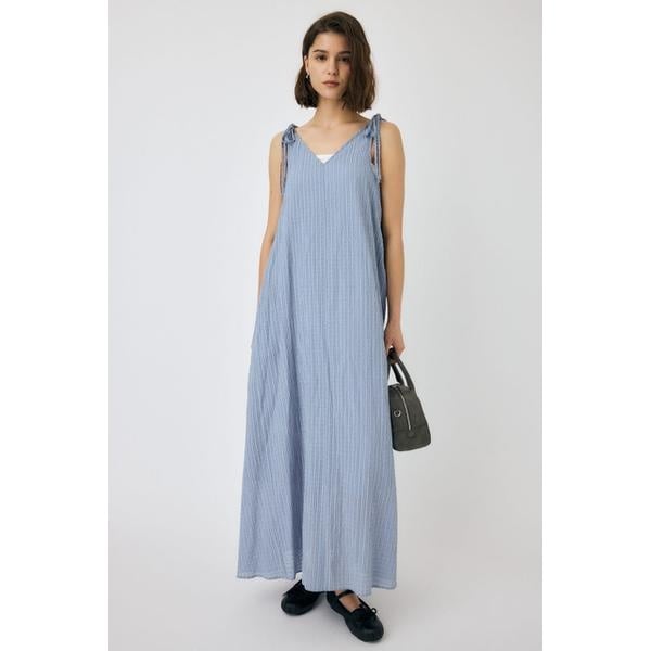 マウジー（MOUSSY）/SHEER GINGHAM キャミドレス