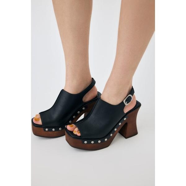 マウジー（MOUSSY）/【ViVi掲載】PLATFORM WOOD サンダル