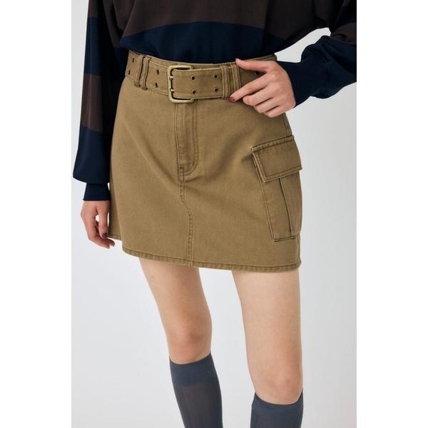 マウジー（MOUSSY）/BELT MINI スカート