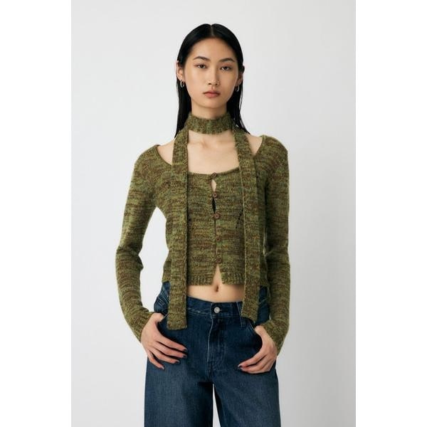 マウジー（MOUSSY）/MIX YARN KNIT トップス