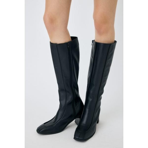 マウジー（MOUSSY）/【ViVi掲載】SQUARE TOE ロングブーツ