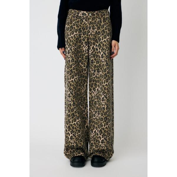 マウジー（MOUSSY）/LEO PRNTED WIDE ストレート