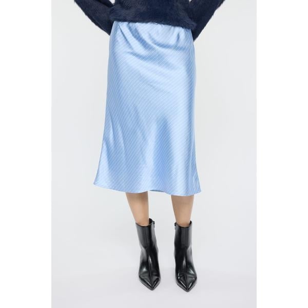 【NEW】マウジー（MOUSSY）/SATIN MIDI スカート