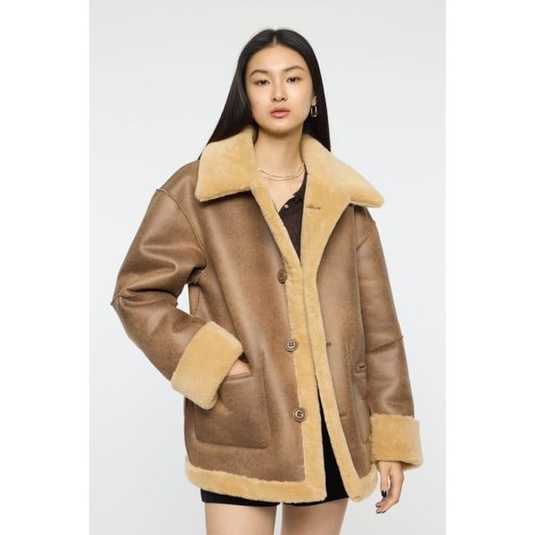 【NEW】マウジー（MOUSSY）/SHEARLING OVER MIDDLE ジャケット