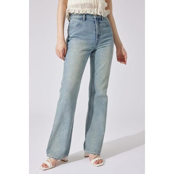 リエンダ（rienda）/Shapely Makeジャストウエストデニムパンツ