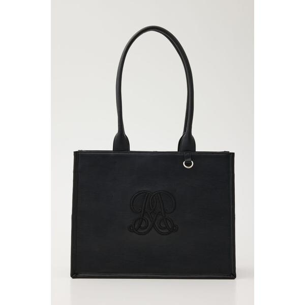 リエンダ（rienda）/【一部店舗・WEB限定】WRRロゴフェイクレザートートバッグ