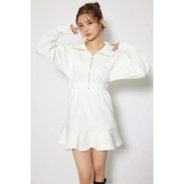 リエンダ（rienda）/ティアードペプラムワンピース