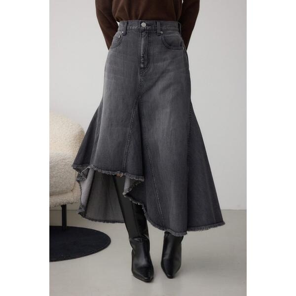 アズールバイマウジー（AZUL BY MOUSSY）/AZUL DENIM イレヘムデニムスカート