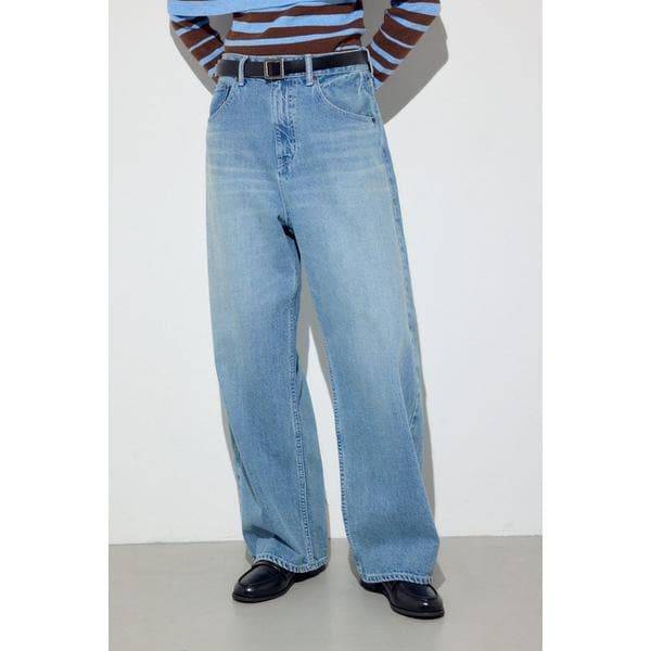 アズールバイマウジー（AZUL BY MOUSSY）/L/B ライトオンスカーブデニム