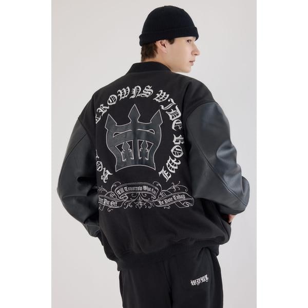 ロデオクラウンズ ワイドボウル（RODEO CROWNS WIDE BOWL）/Blackletter スタジャン