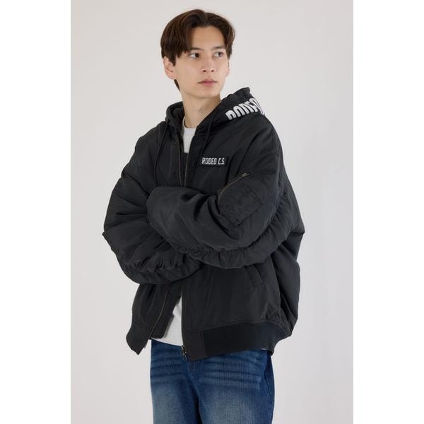 ロデオクラウンズ ワイドボウル（RODEO CROWNS WIDE BOWL）/フーディーMA−1