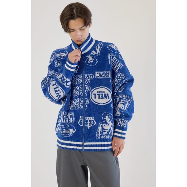 ロデオクラウンズ ワイドボウル（RODEO CROWNS WIDE BOWL）/グラフィティーニットスタジャン