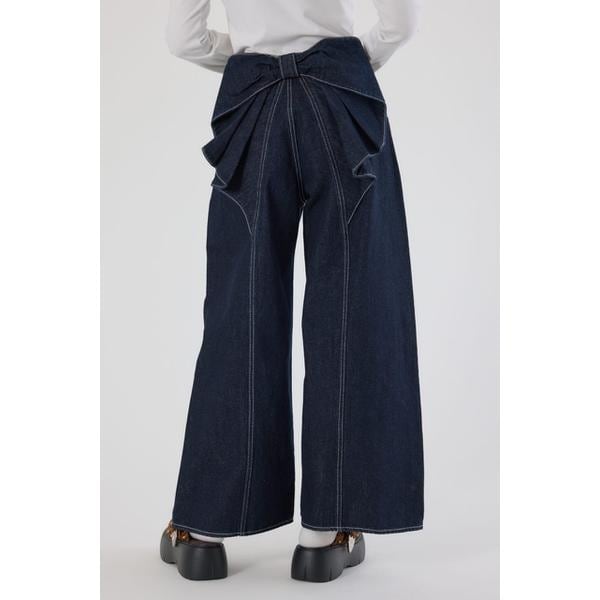 ロデオクラウンズ ワイドボウル（RODEO CROWNS WIDE BOWL）/ビッグリボンデニムパンツ