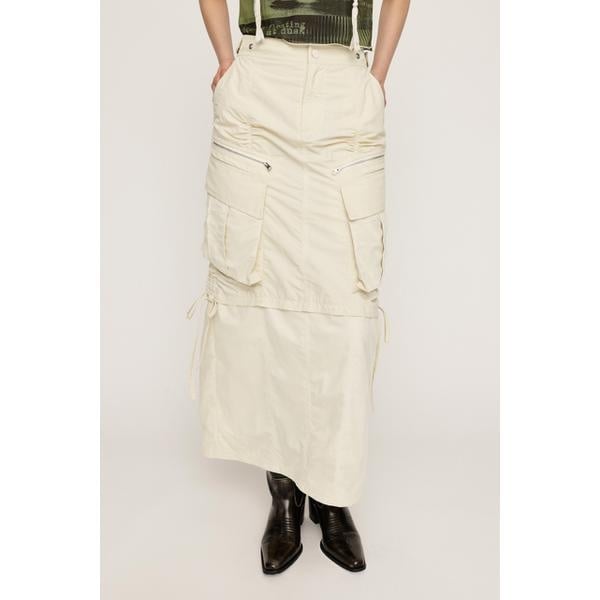 スライ（SLY）/MESH DOCKING MILITALY スカート