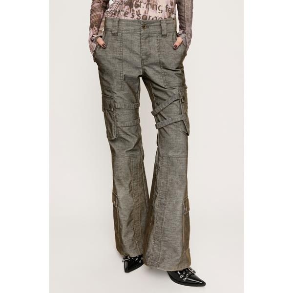 スライ（SLY）/WASHED CORDUROY FLARE パンツ