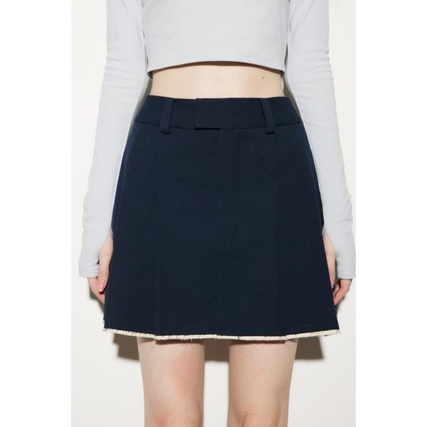 スライ（SLY）/MICHIXSLY WIDE PLEATS ショートスカート