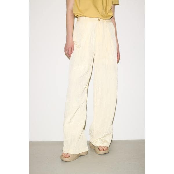 スライ（SLY）/【THROW】WRINKLE FINISH TUCKED パンツ