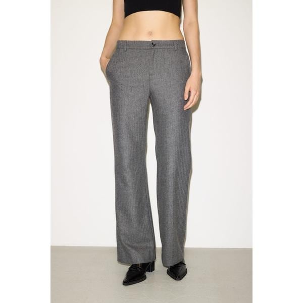 スライ（SLY）/【THROW】SHADOW STRIPE L／W パンツ