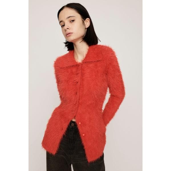 スライ（SLY）/WAIST SHAPE KNIT カーディガン