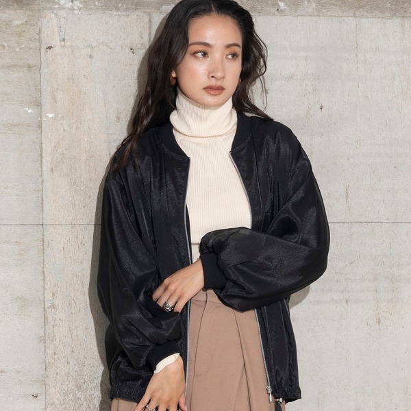 エウクレイド（EUCLAID）/【雑誌掲載】シアーブルゾン