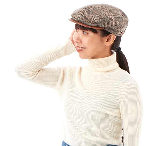 ヘルマン（Herman）/グレンチェックハンチング【Herman】