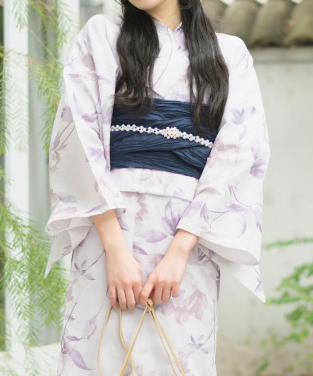 セレン（CELEN）/浴衣4点セット 優夢花の秘密 (浴衣 兵児帯 腰紐2本)