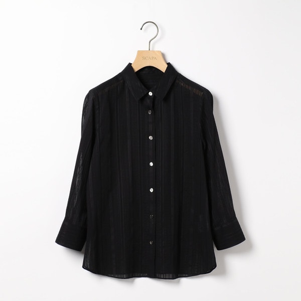 スキャパ/カラミジャガードブラウス