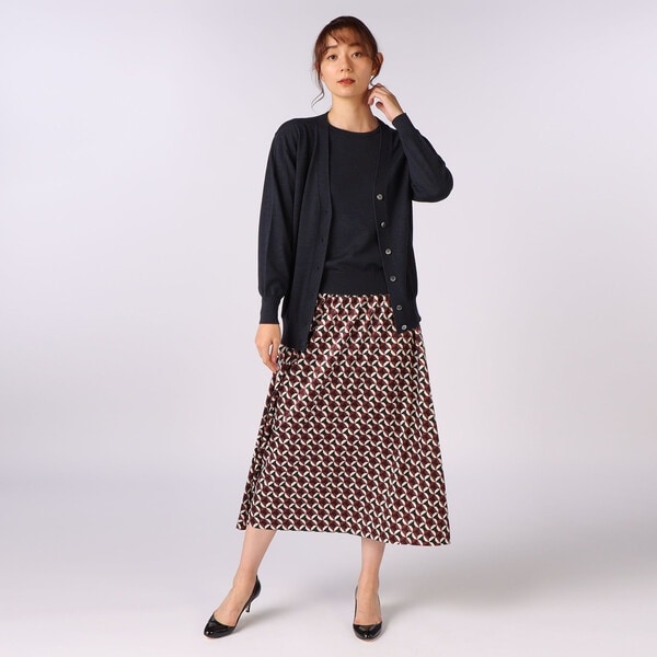 スキャパ（SCAPA）/カシウールニットVネックカーディガン