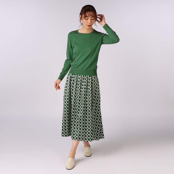 スキャパ/ジオメトリックビンダスカート