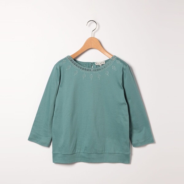 スキャパ/コットンスムースカットソー
