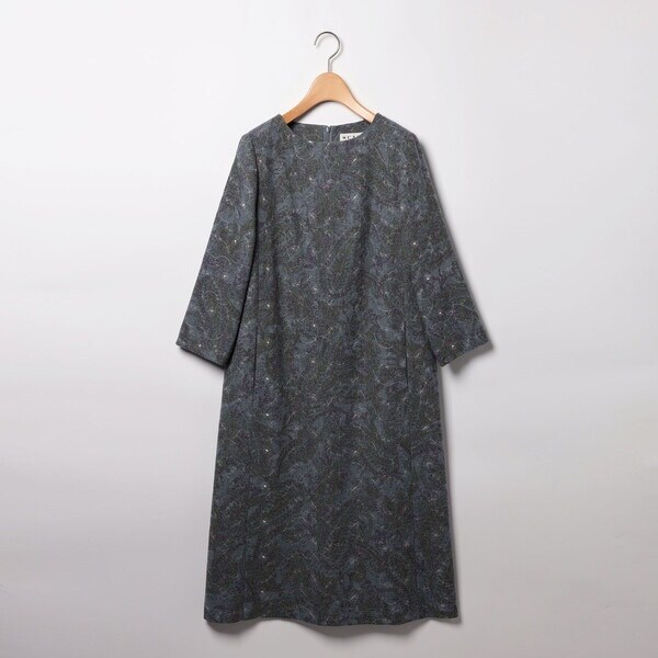 スキャパ（SCAPA）/エンブロイダリープリントワンピース