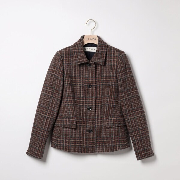 スキャパ（SCAPA）/ハリスツイードジャケット
