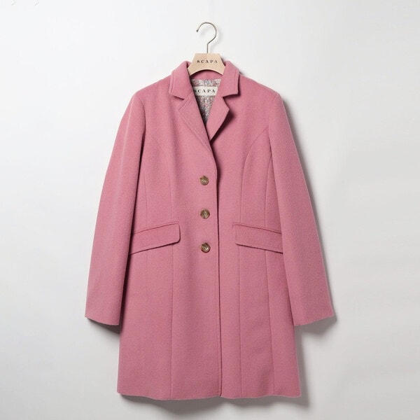 スキャパ（SCAPA）/アンゴラビーバーチェスターコート