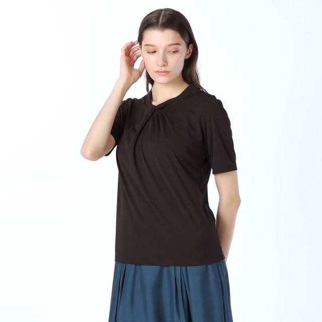 スキャパ（SCAPA）/エレガントスムースカットソー