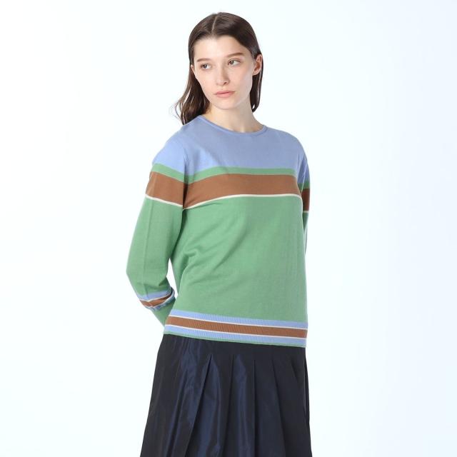 スキャパ（SCAPA）/カシウールボーダーニット