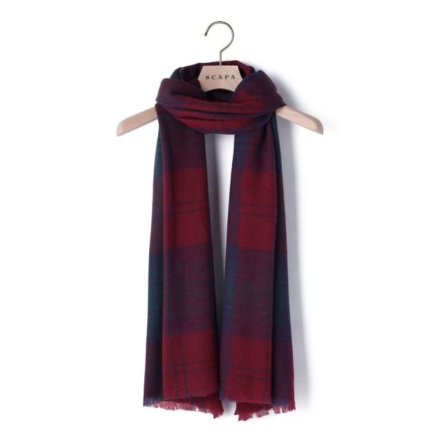 スキャパ（SCAPA）/【ＷＥＢ限定】チェックマフラー