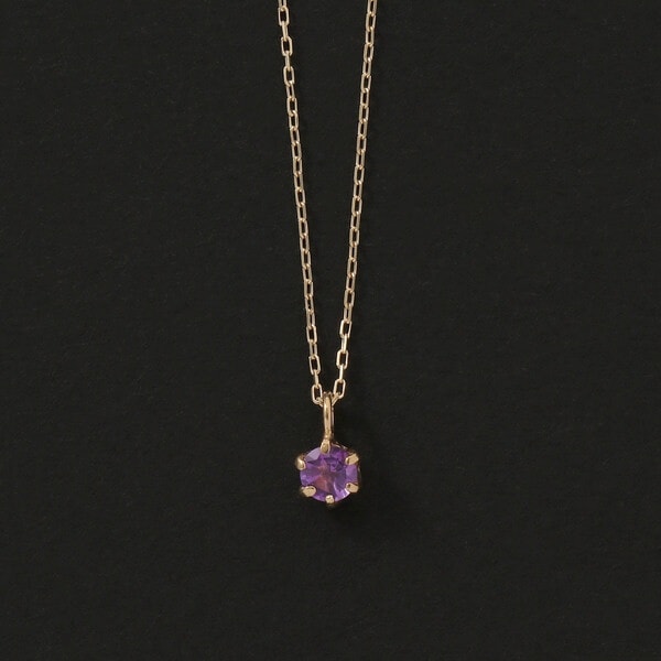 キース/アメシストペンダント