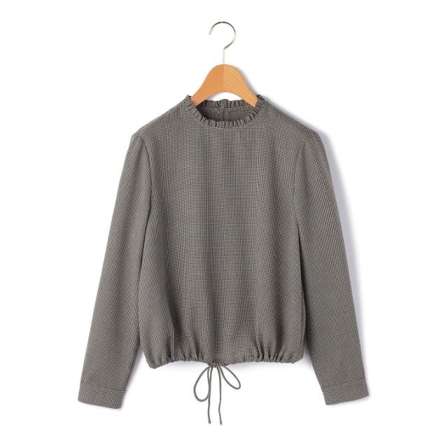 キース（KEITH）/ステートハウンドトゥースブラウス