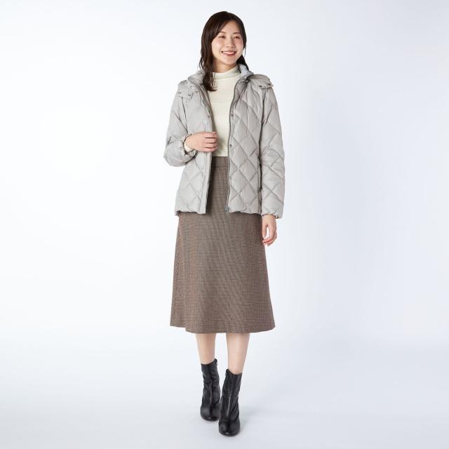 キース（KEITH）/マイクロタフタフード付きコート