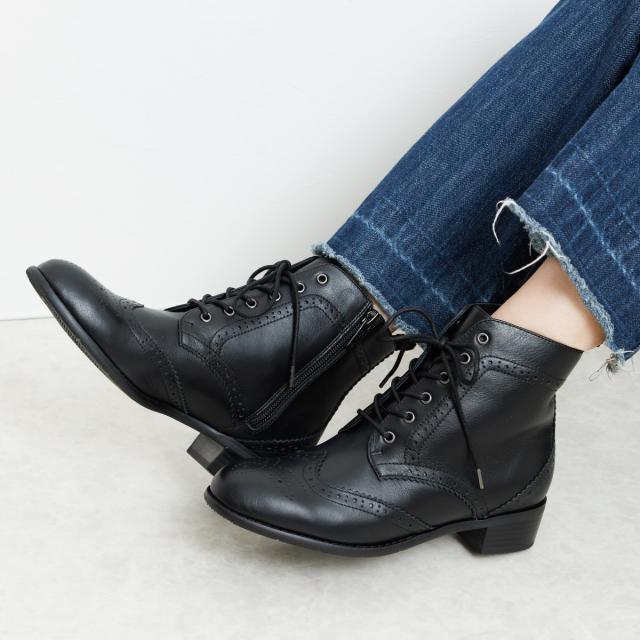 卑弥呼（himiko ）/お値下げ◇【SALE】【撥水】【日本製】【卑弥呼】レースアップブーツ/633402